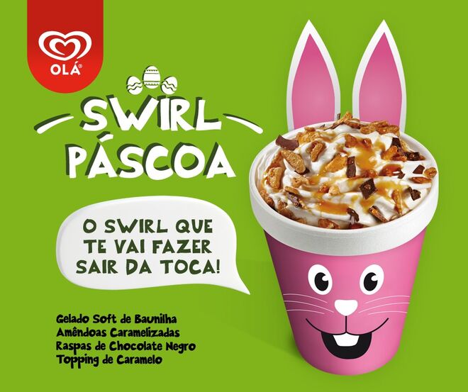 A Olá apresenta novo Swirl da Páscoa - Atual - Máxima