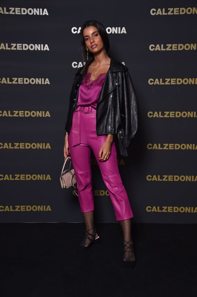 Portuguesas no Calzedonia #LegShow em Verona - Celebridades - Máxima