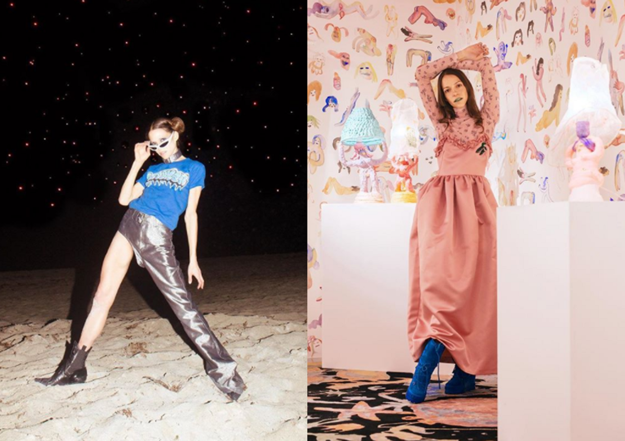 Esta blogger mistura moda e arte contemporânea nas suas fotografias do ...