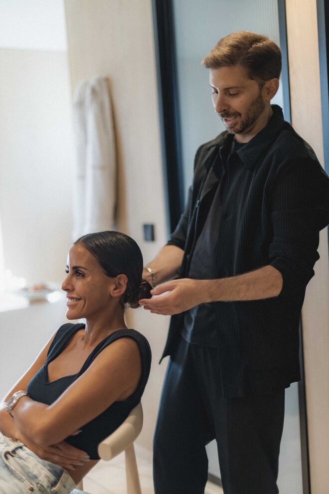 O antes e depois de Carolina Patrocínio para os Globos de Ouro ...
